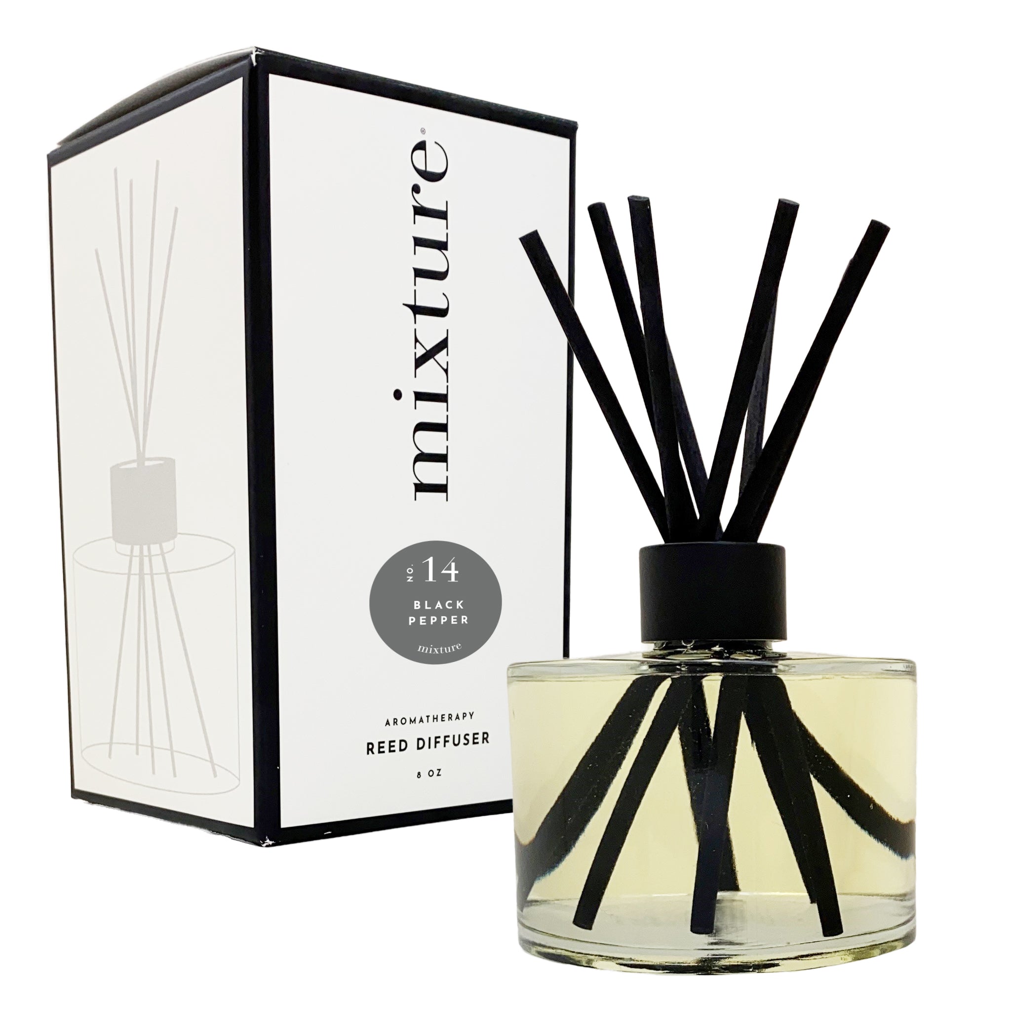 8 oz Boxed Reed Diffuser – Mixture